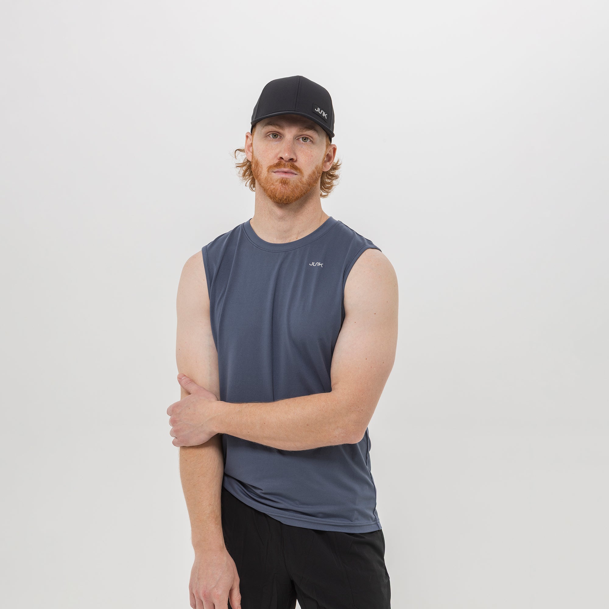 Men's Breakthrough Tank: Slate Gray