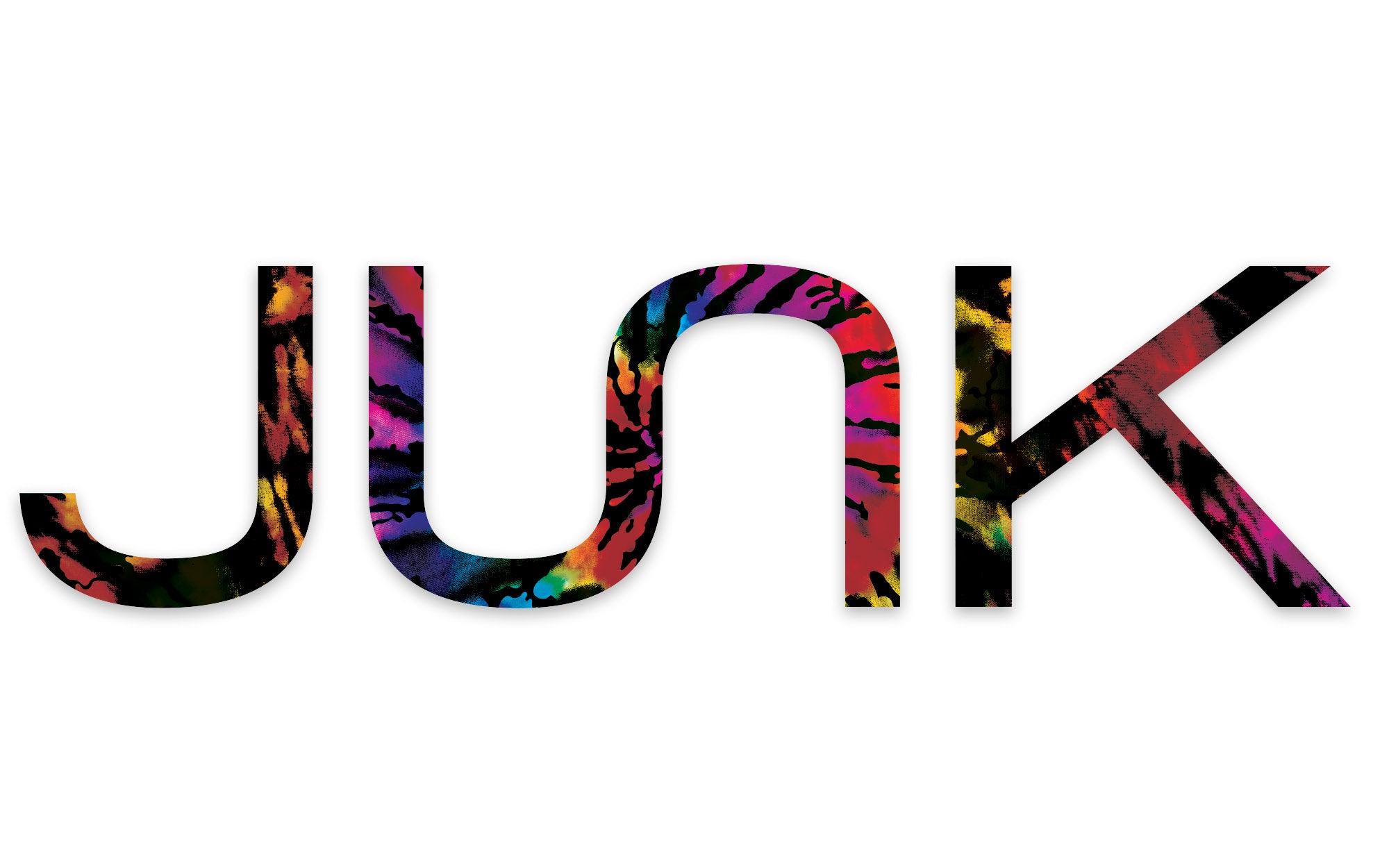 Dark Rainbow JUNK Decal